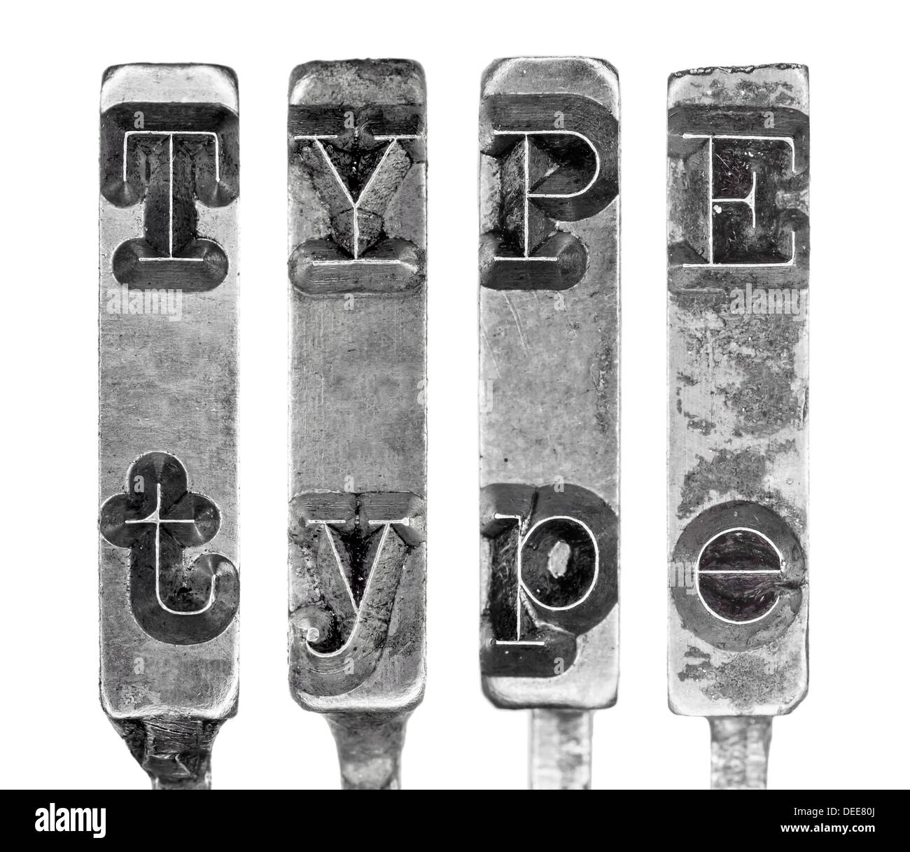 Old antique typewriter detail Cut Out Stock Images & Pictures - Alamy