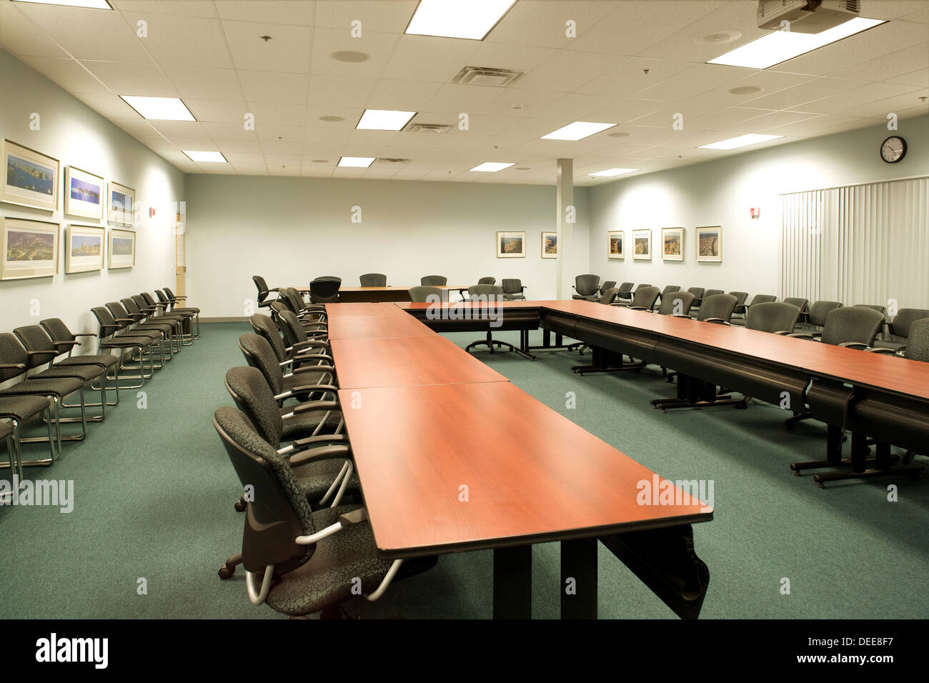 Conference room in office building, Andover, Massachusetts, USA Stock ...