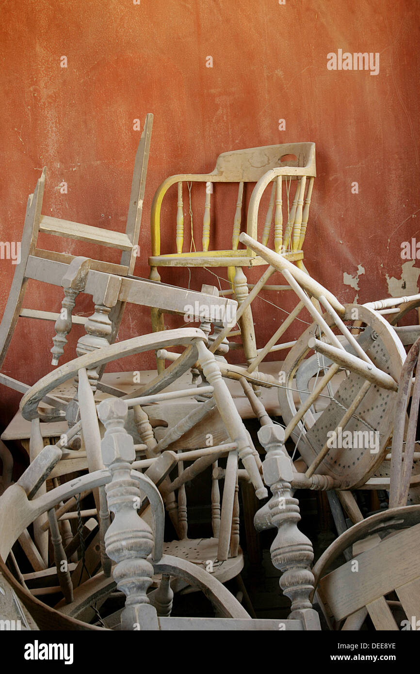 Old Furniture Piled Up In High Resolution Stock Photography and Images ...
