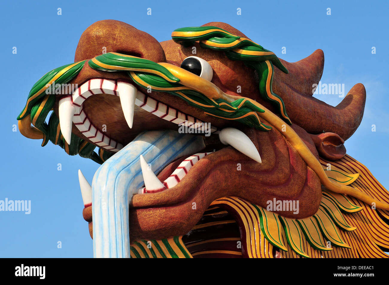 The Dragon Descendants Museum in Suphan Buri Province, Thailand Stock ...