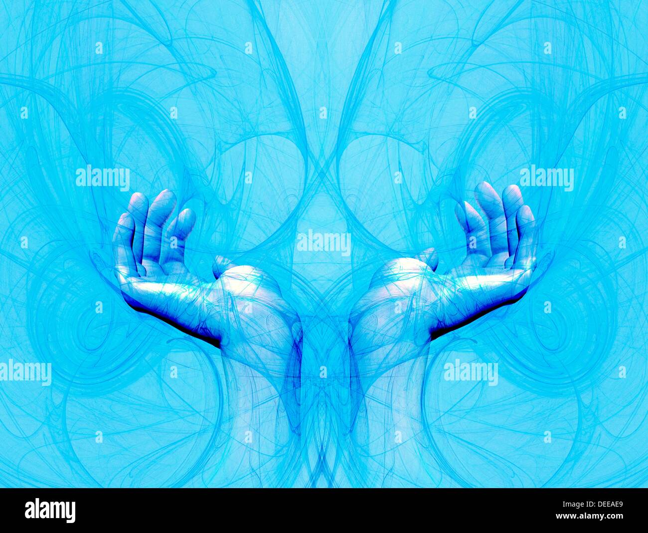 Hands uplifted hi-res stock photography and images - Alamy