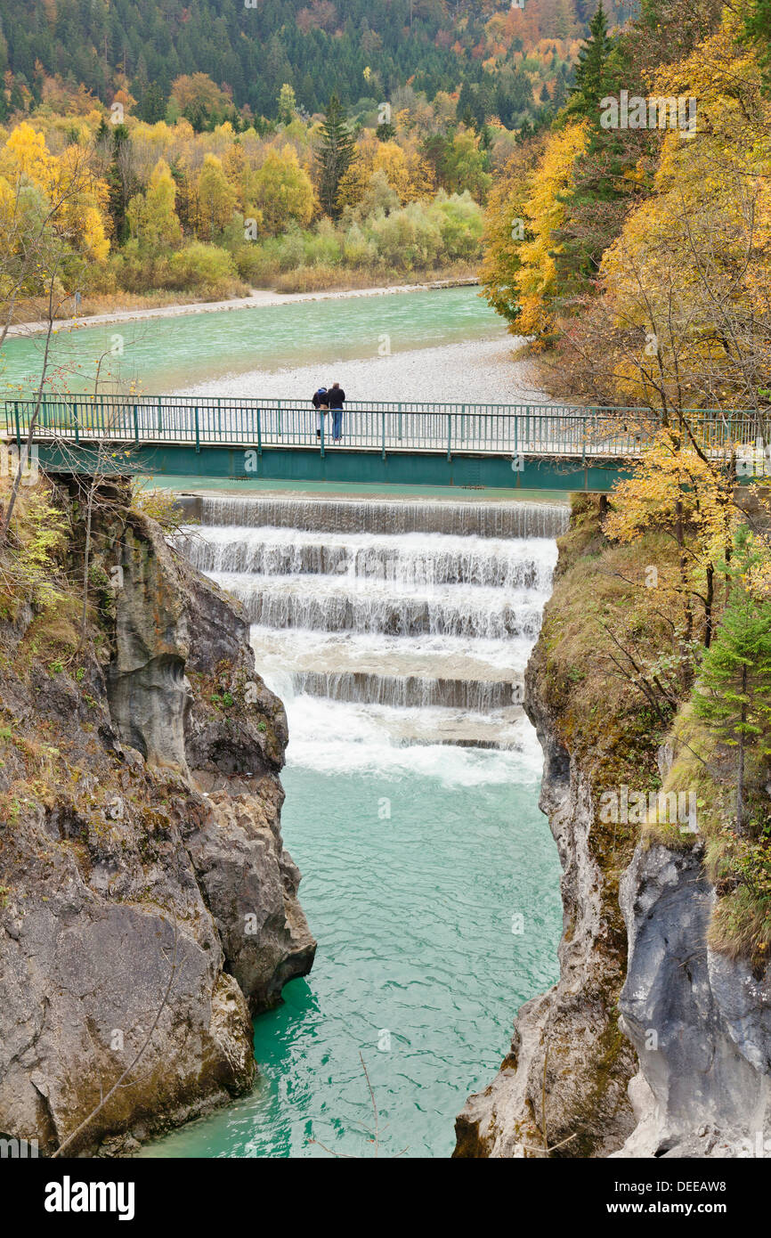Lech river waterfall hi-res stock photography and images - Alamy