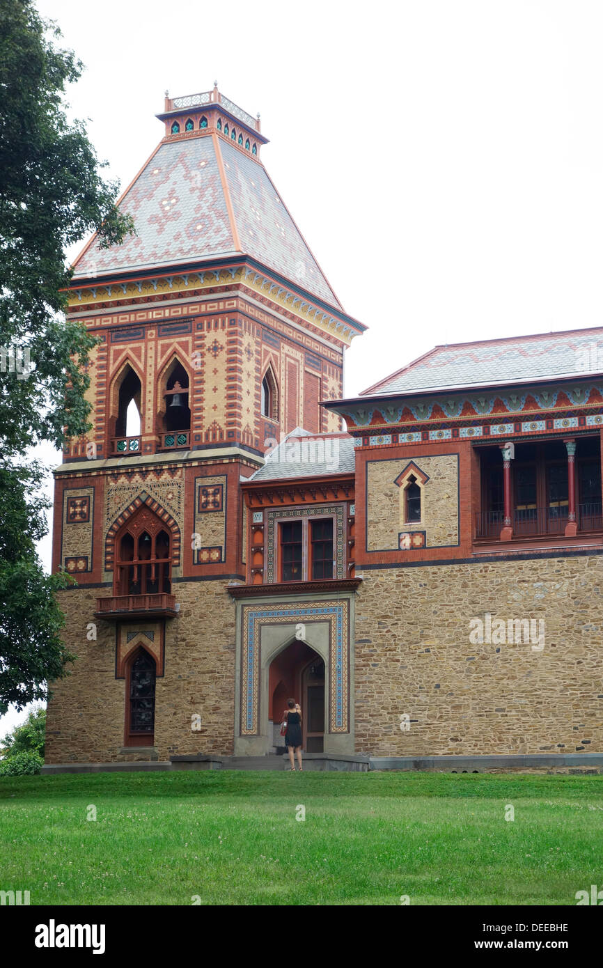 Olana state historic site in Hudson New York Stock Photo - Alamy