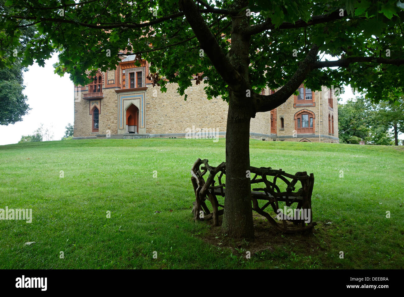 Olana state historic site in Hudson New York Stock Photo - Alamy