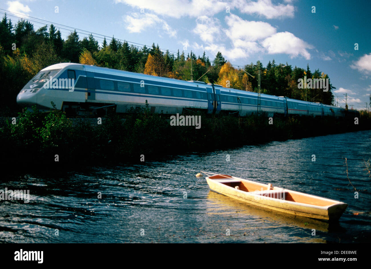 Sweden train travel hi-res stock photography and images - Alamy