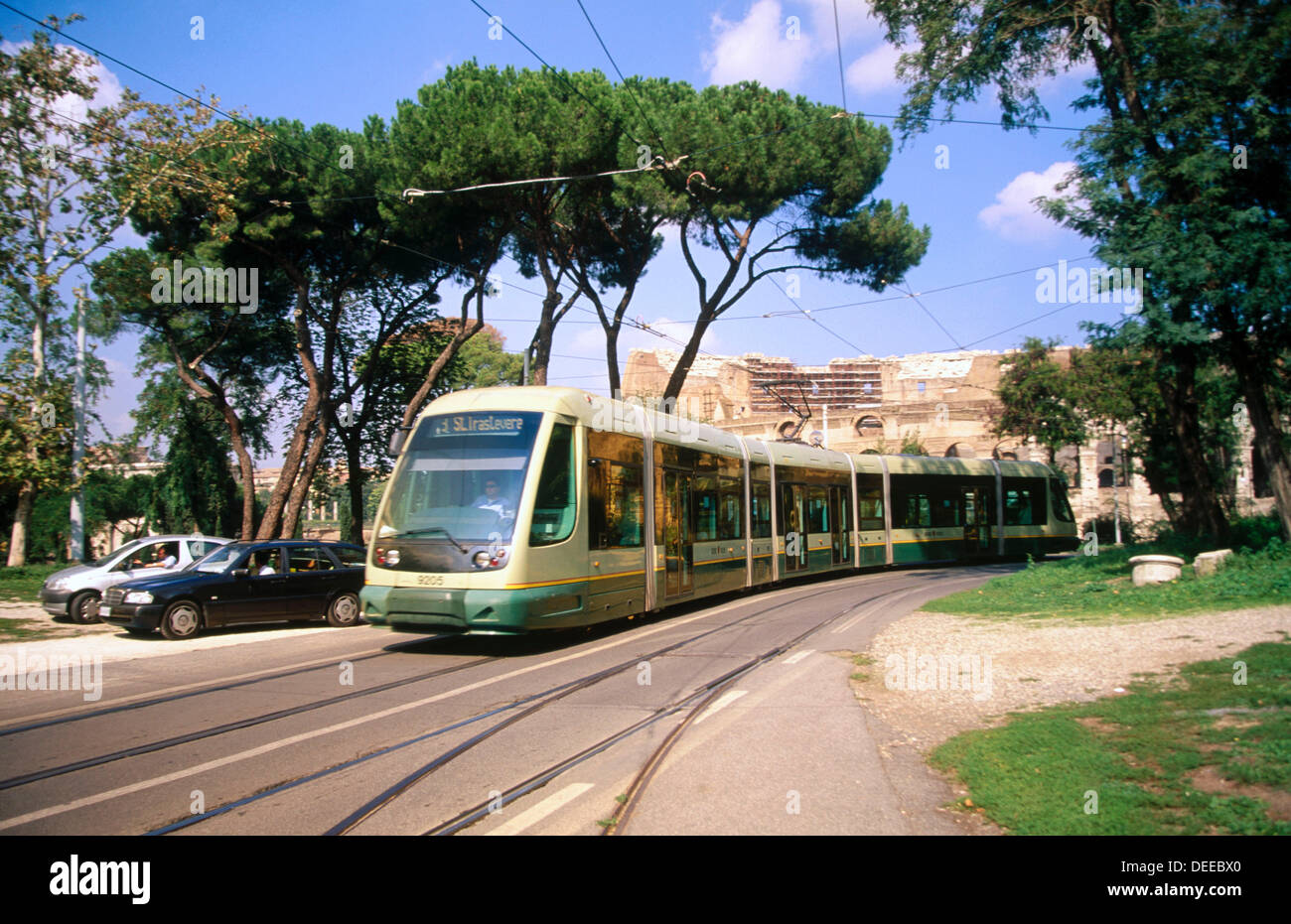 Tram in rome hi-res stock photography and images - Alamy
