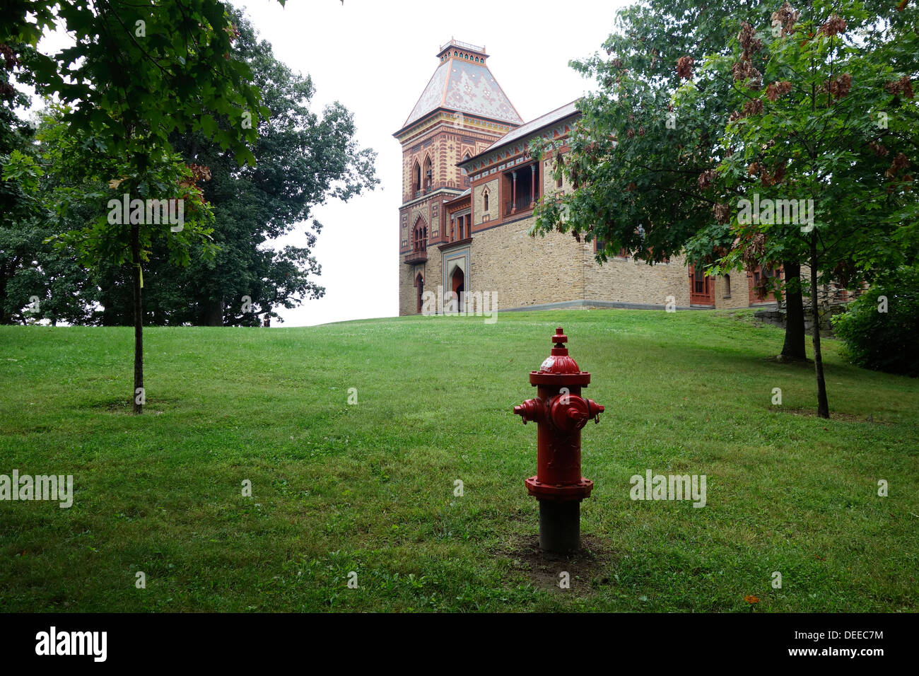 Olana state historic site in Hudson New York Stock Photo - Alamy