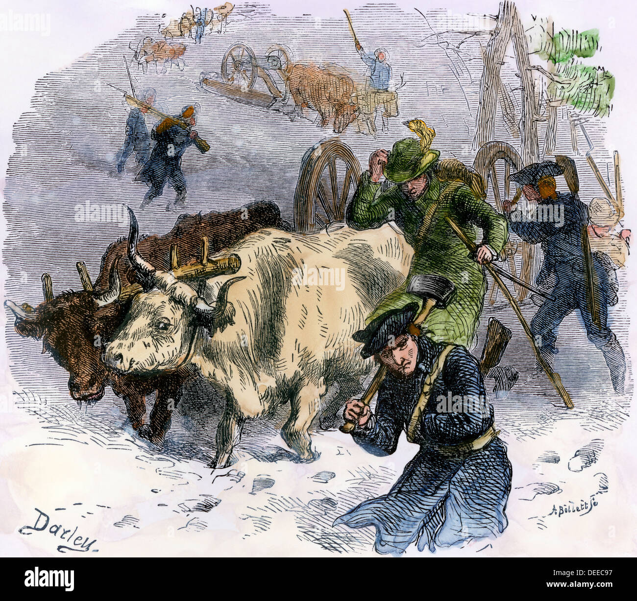 Fort ticonderoga 1700s hi-res stock photography and images - Alamy