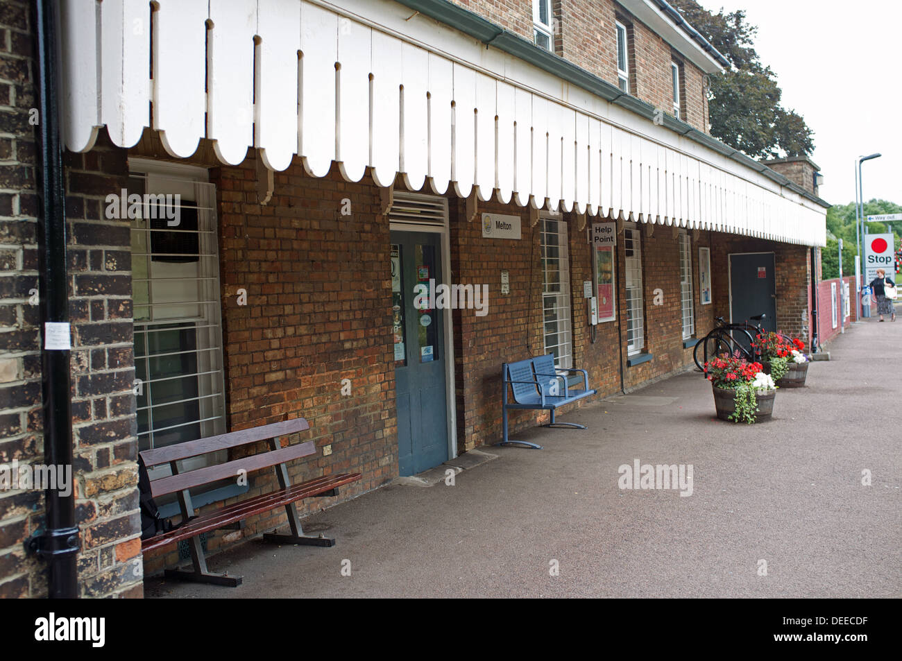 Melton railway station, Suffolk, UK Stock Photo - Alamy