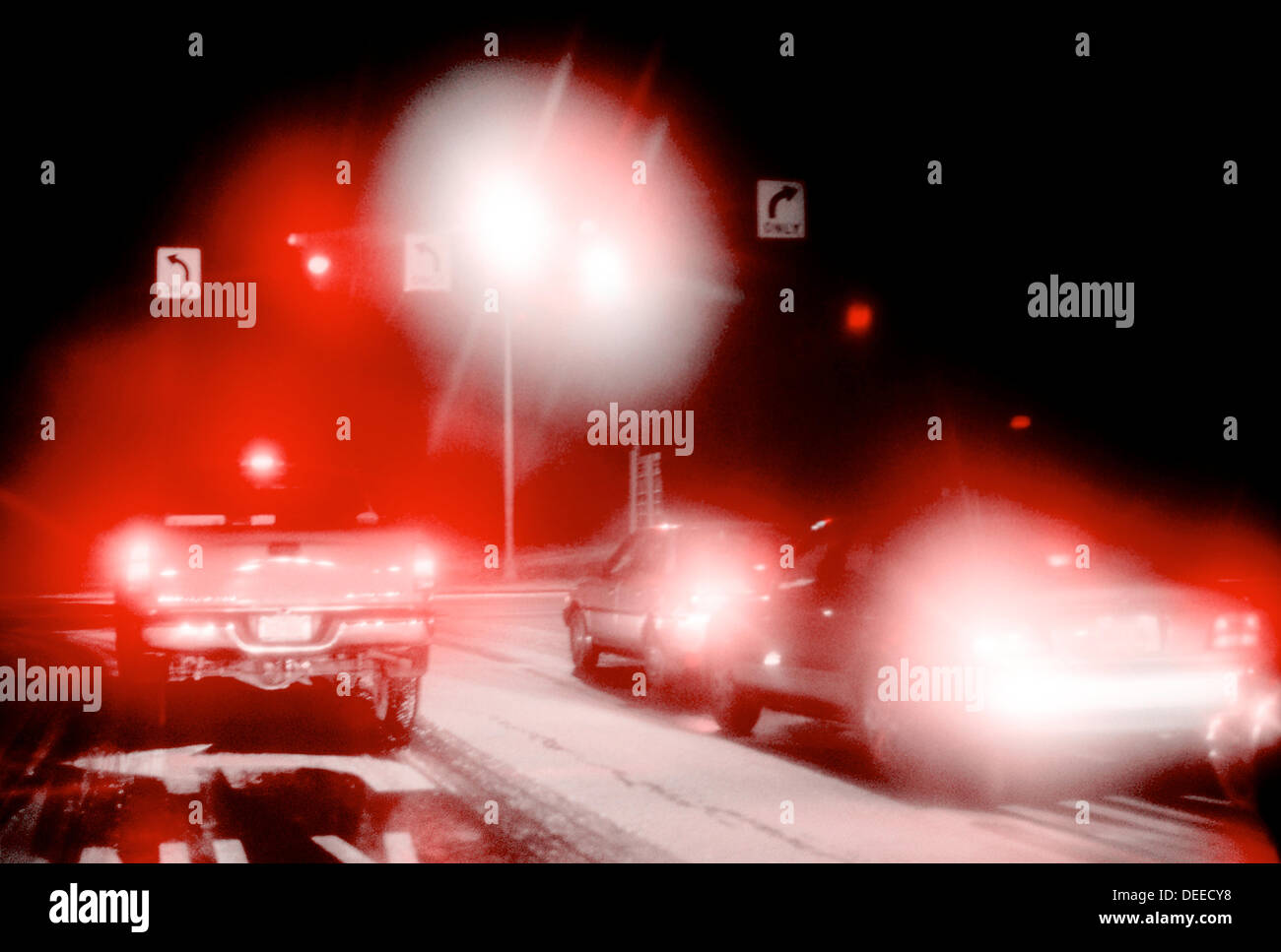 Autos stop hi-res stock photography and images - Alamy