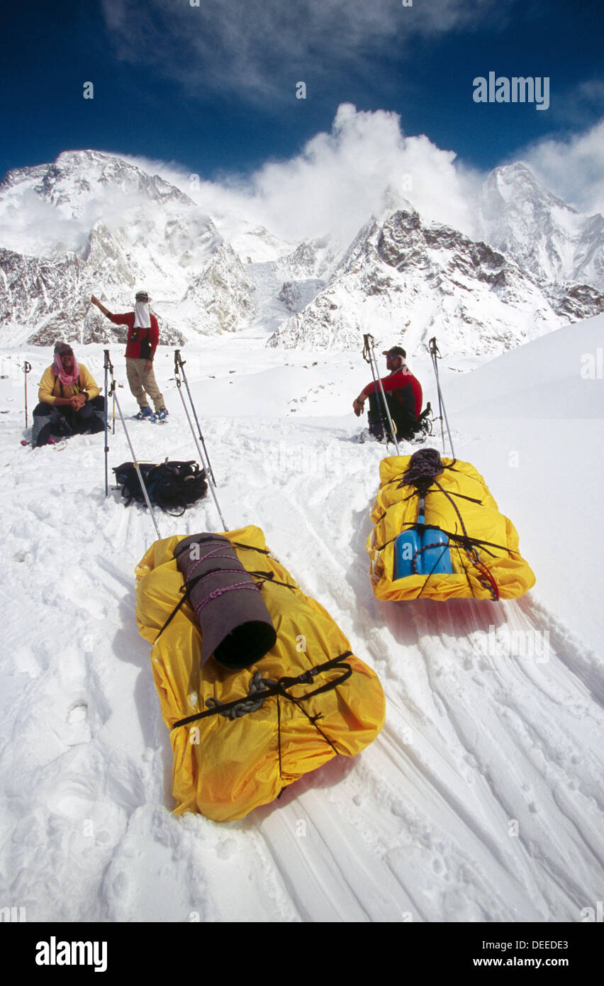 Godwin austen glacier hi-res stock photography and images - Alamy