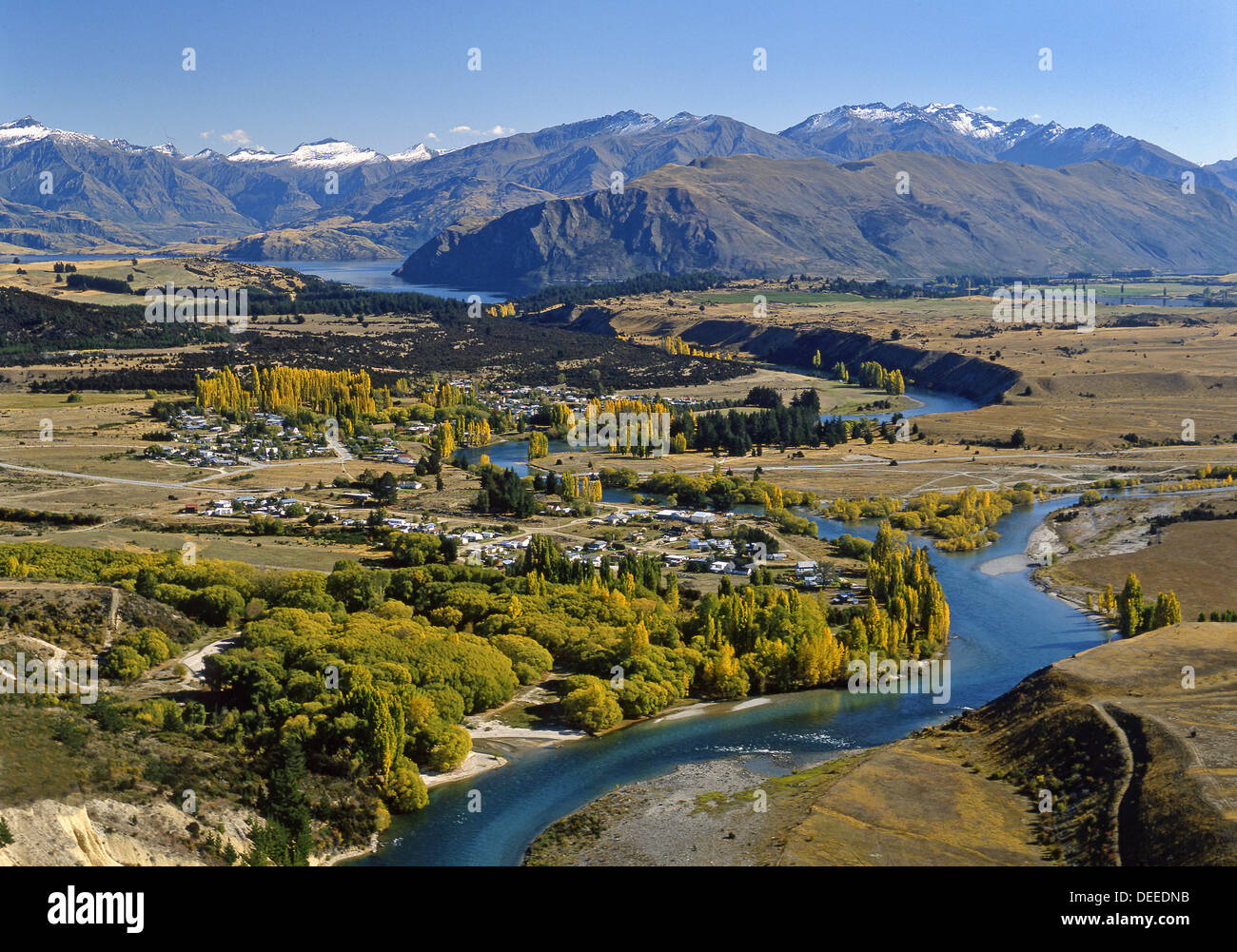 Meandering river new zealand hi-res stock photography and images - Alamy