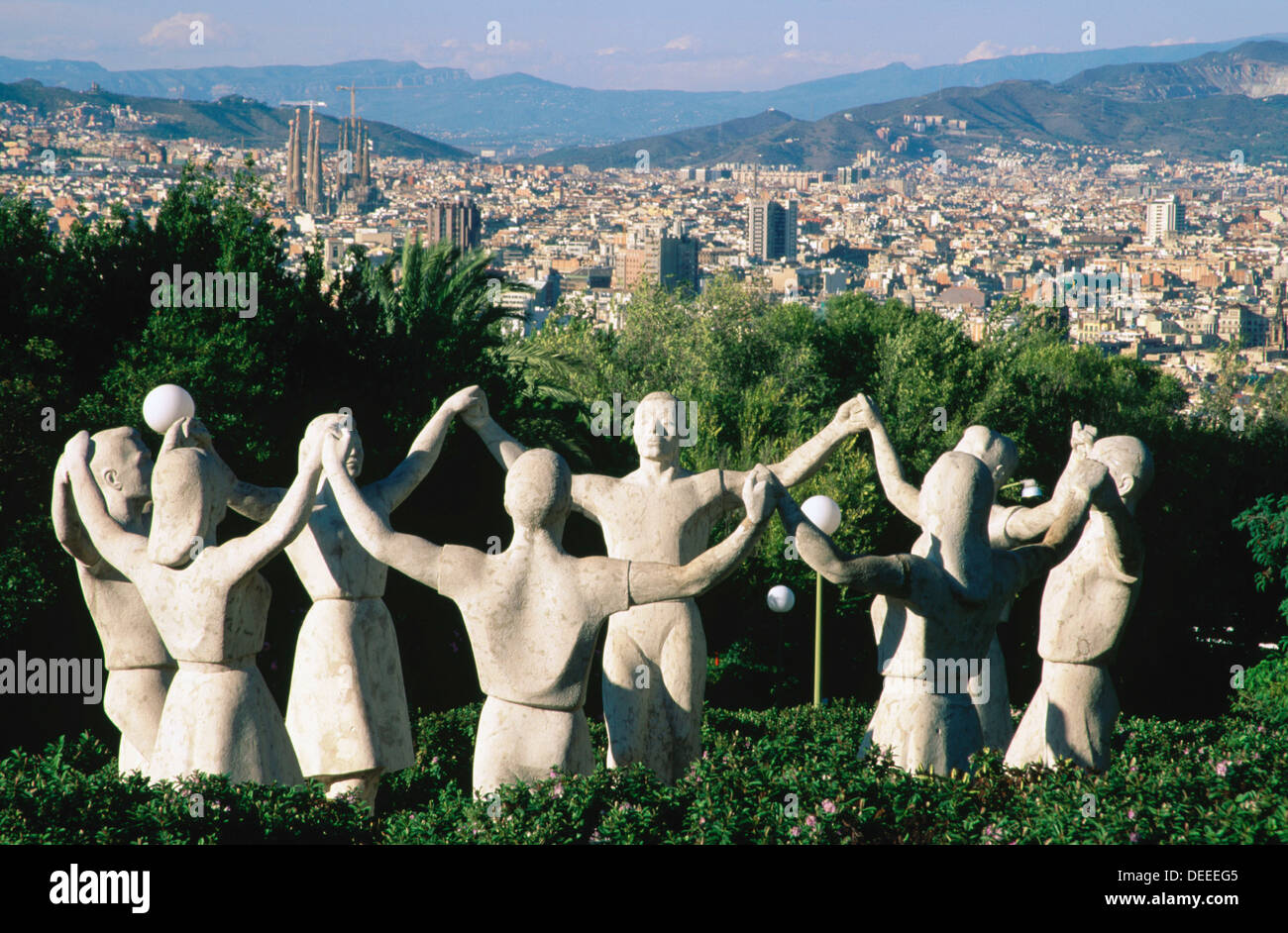Barcelona Sardana Statue High Resolution Stock Photography and Images ...