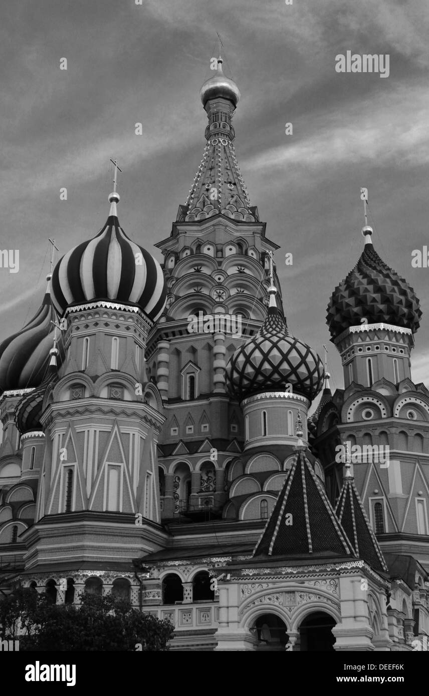 St basils cathedral Black and White Stock Photos & Images - Alamy