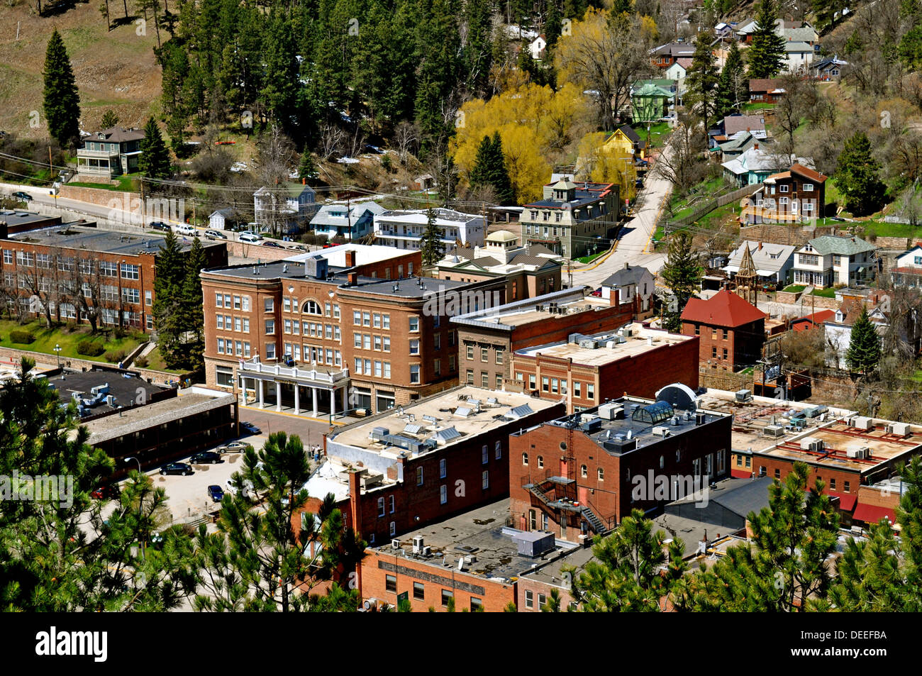 Old Buildings Deadwood Stock Photos & Old Buildings Deadwood Stock ...