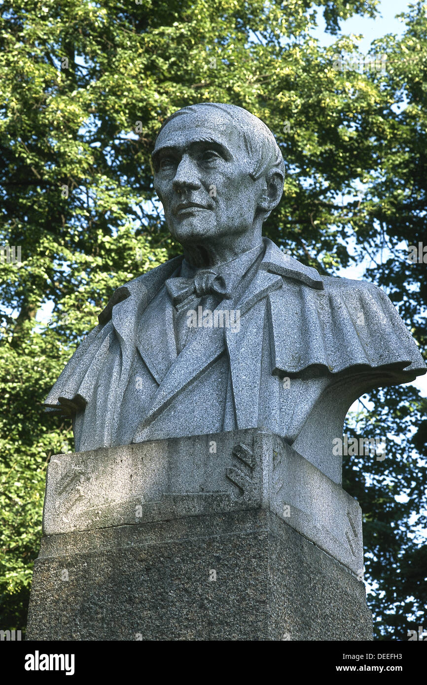 Friedrich Reinhold Kreutzwald (1803-1882). Estonian writer. Bust., 1952 ...