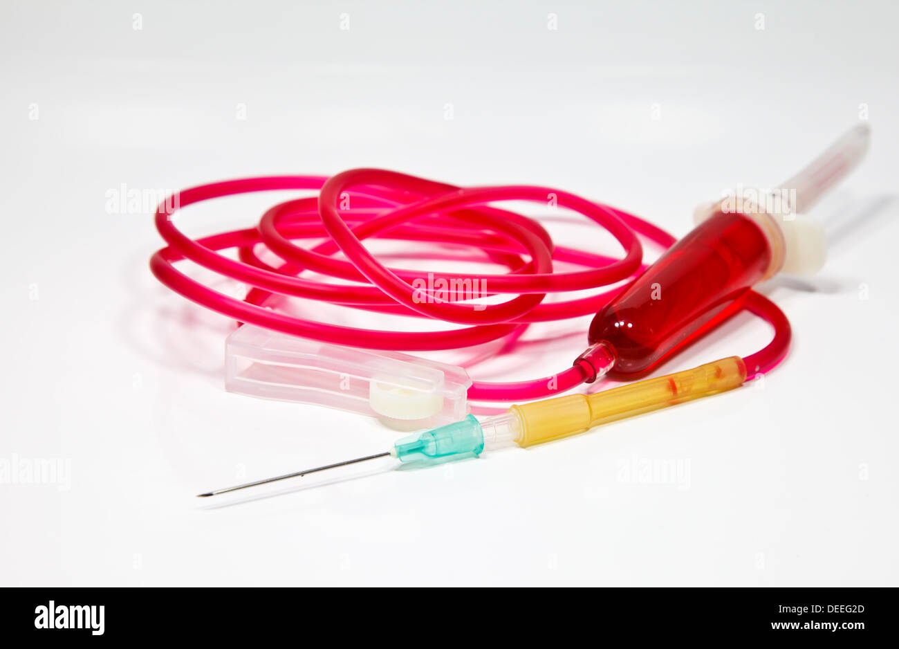 fluid replacement therapy when emergency Stock Photo - Alamy