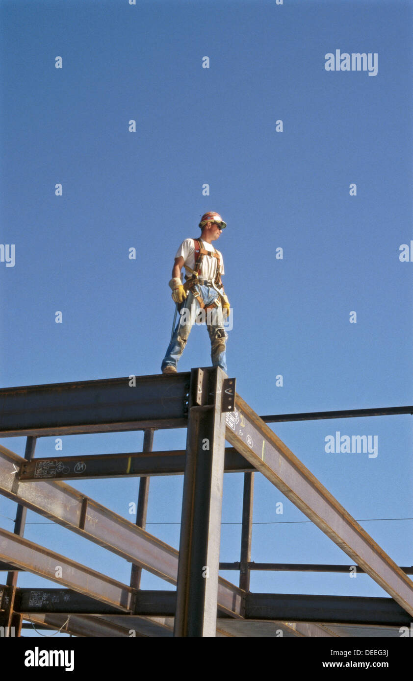 Man Male Adult Steel Ironworker High Resolution Stock Photography and ...