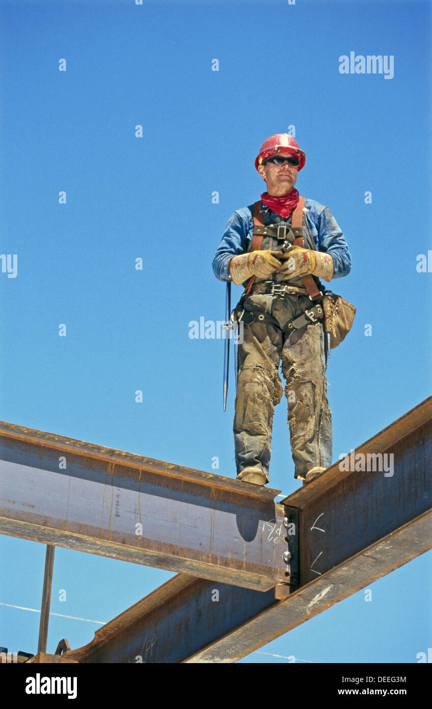 Ironworker height hi-res stock photography and images - Alamy