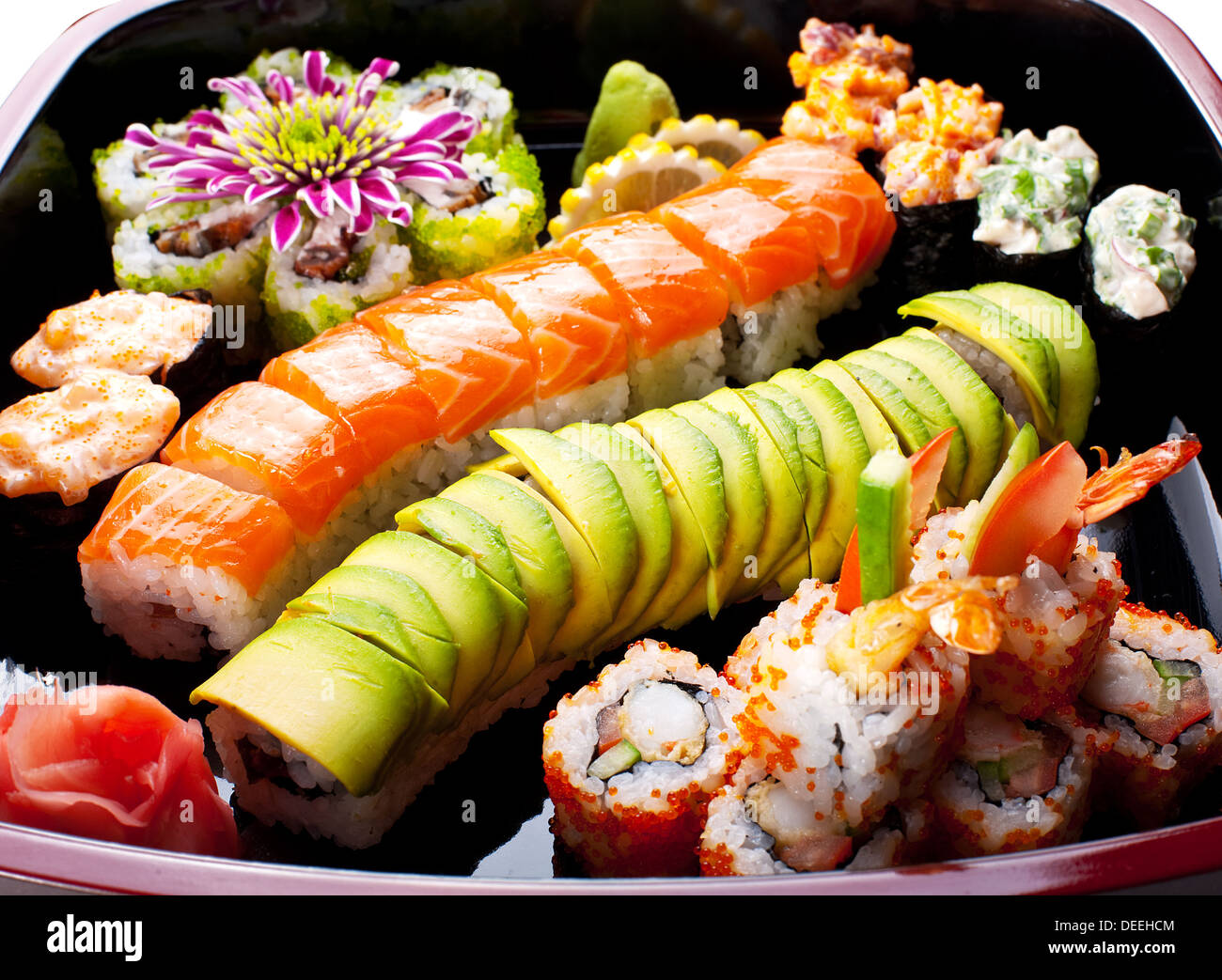 Different sushi hi-res stock photography and images - Alamy