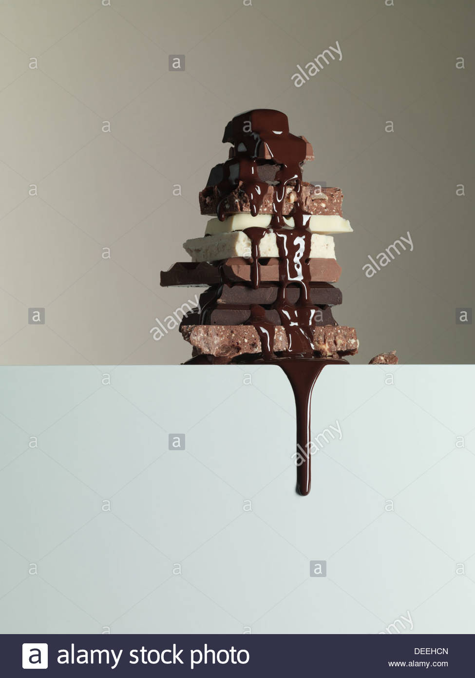 Dripping Chocolate Stock Photos & Dripping Chocolate Stock Images - Alamy