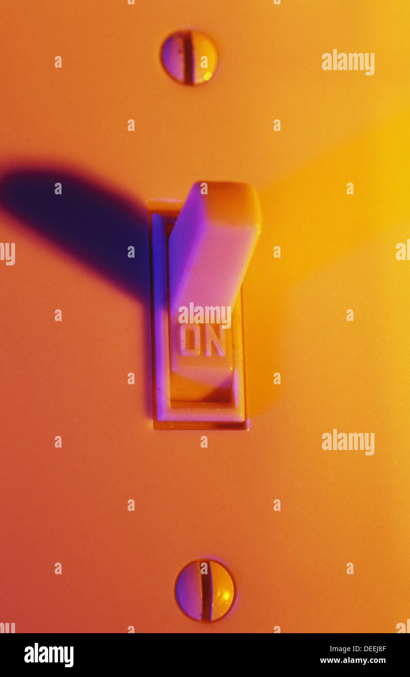 Light switch power source hi-res stock photography and images - Alamy