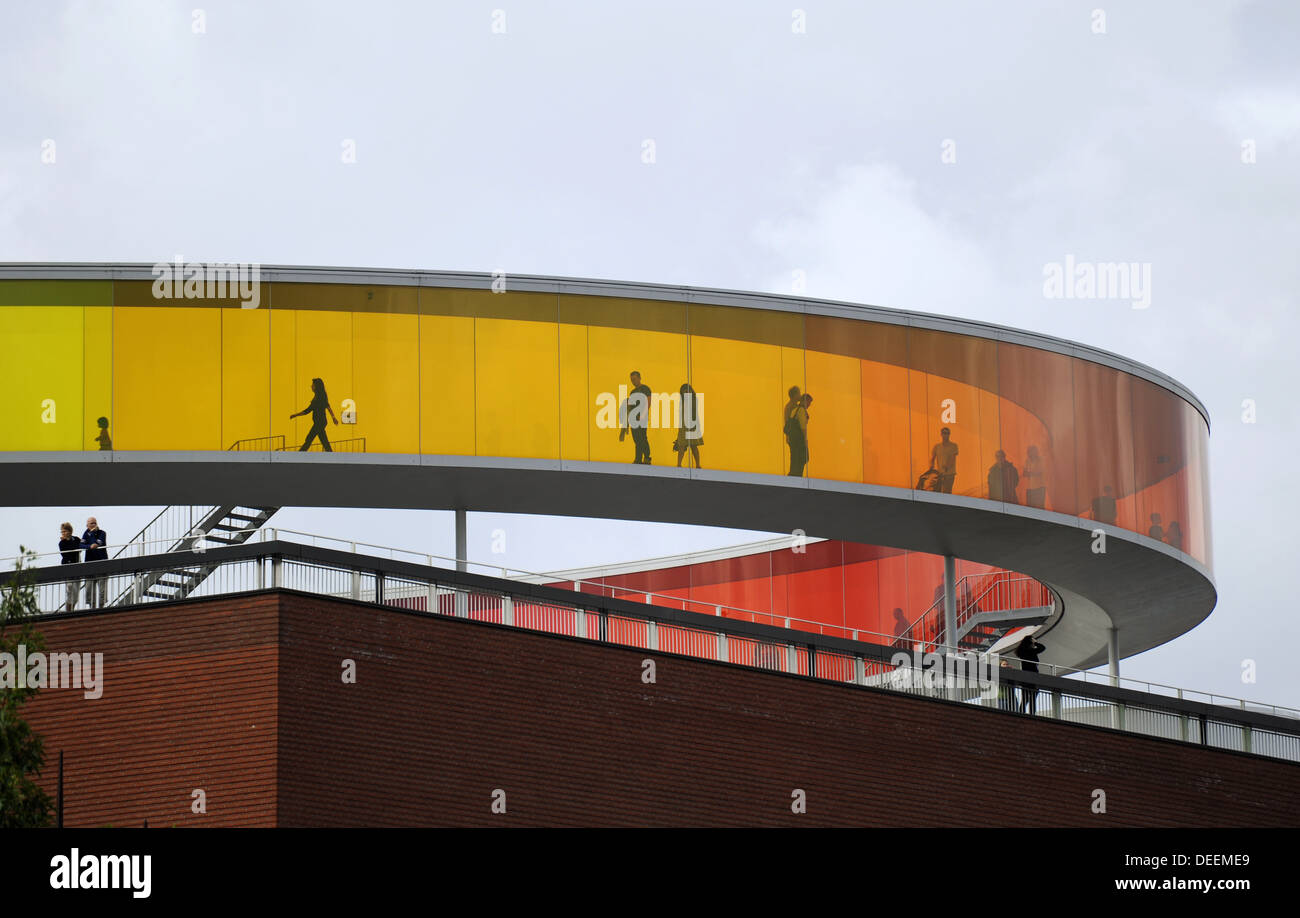 Arthus. Denmark. The ARoS Aarhus Kunstmuseum (Art Museum Stock Photo ...