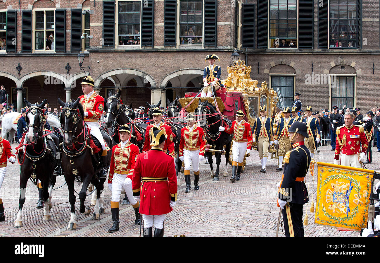 The Hague, The Netherlands. 17th Sep, 2013. Dutch King Willem-Alexander ...