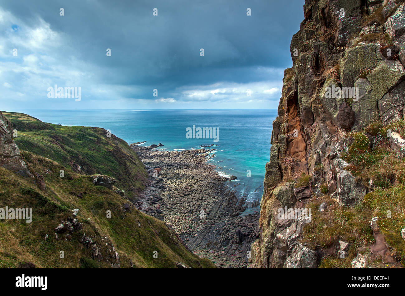 Hartland point bristol channel hi-res stock photography and images - Alamy