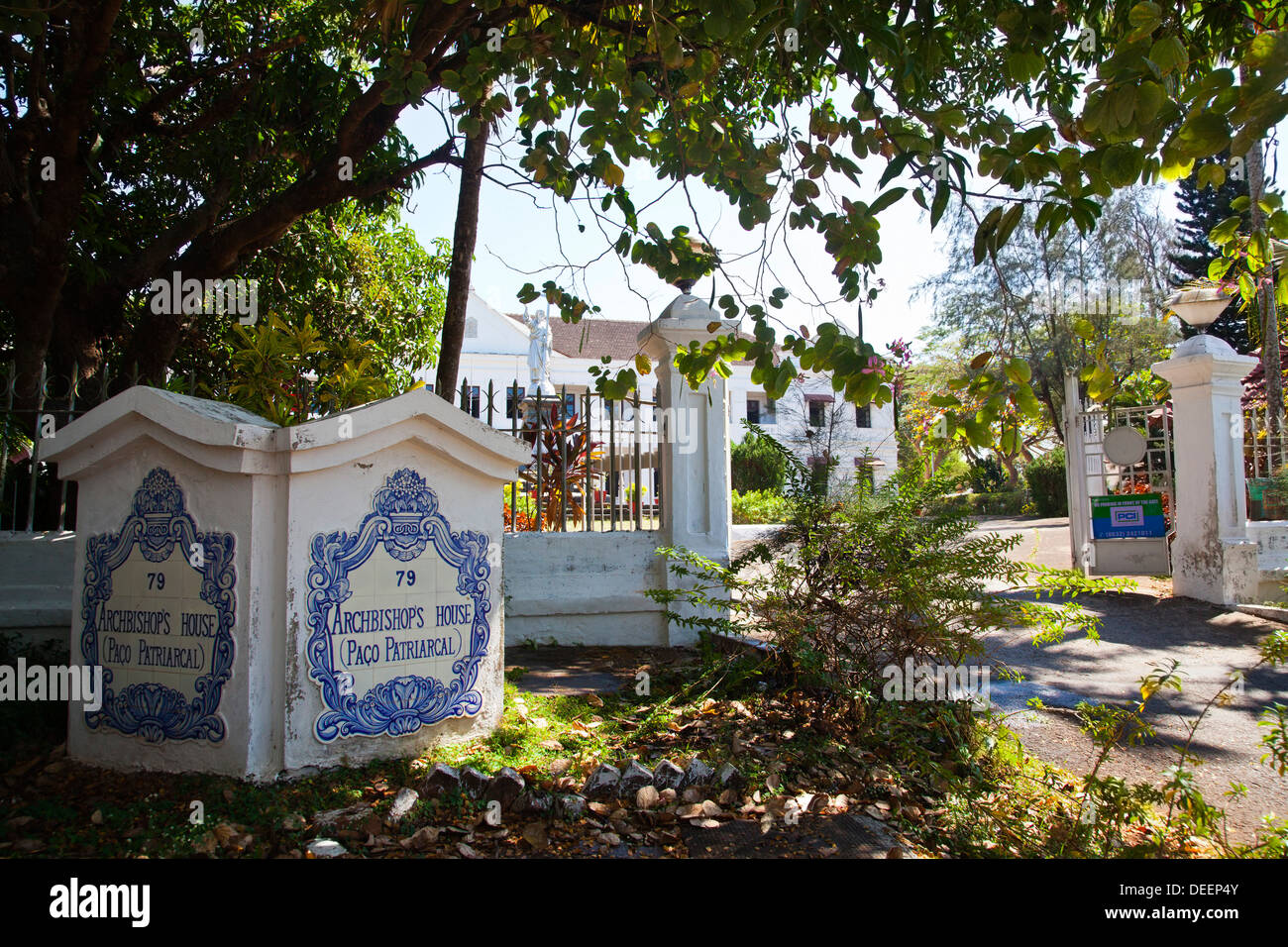 Bishops palace panjim goa hi-res stock photography and images - Alamy