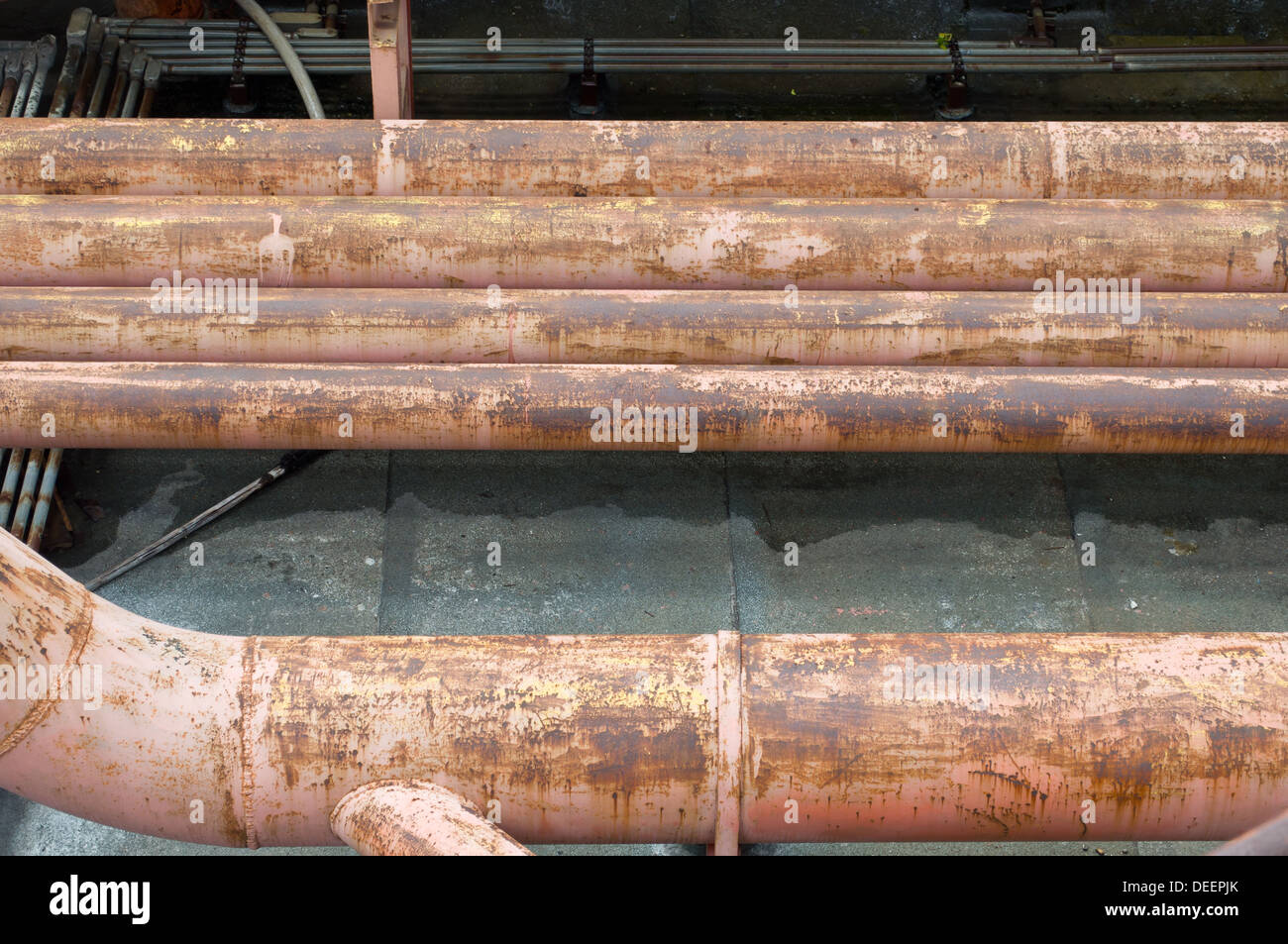 old pipe for water flow Stock Photo - Alamy