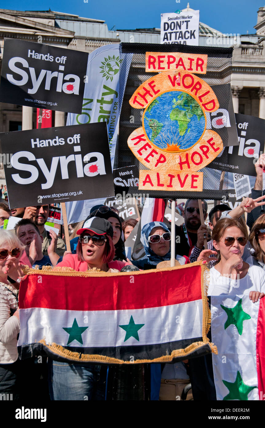 Syrian march hi-res stock photography and images - Alamy