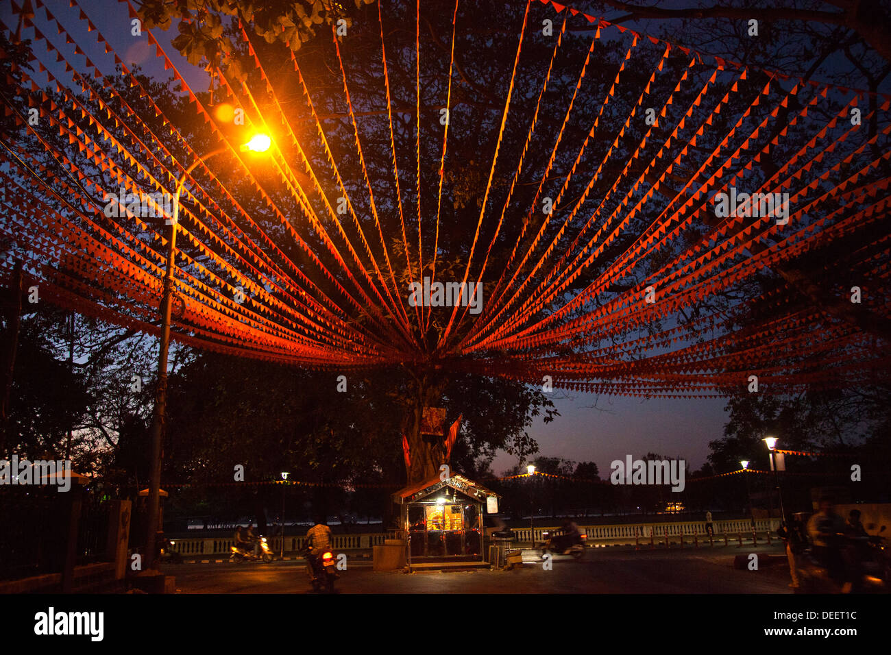 Small temple below a tree, Goa, India Stock Photo - Alamy