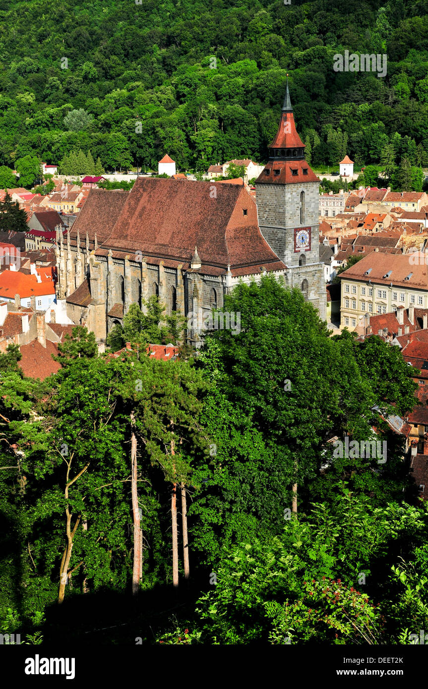 black church in brasov, transylvania, romania Stock Photo - Alamy
