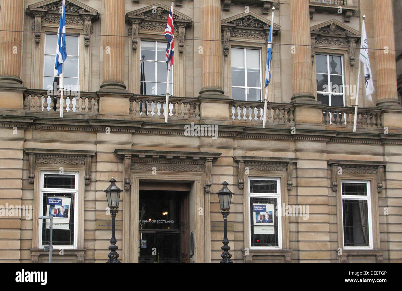 Bank of Scotland, St Andrew Square, New Town, Edinburgh, Scotland, UK ...