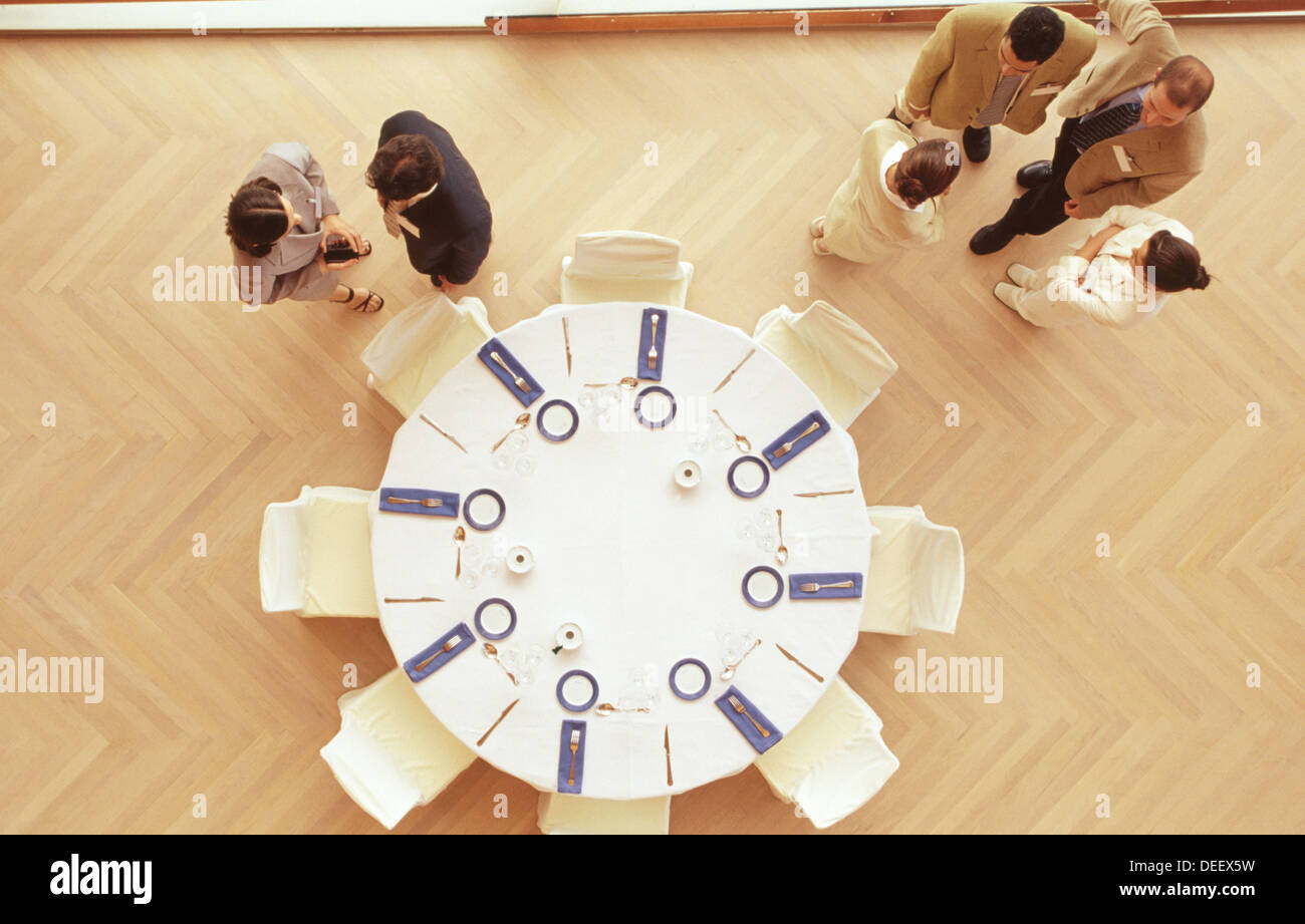 Set Table For Six People High Resolution Stock Photography and Images ...