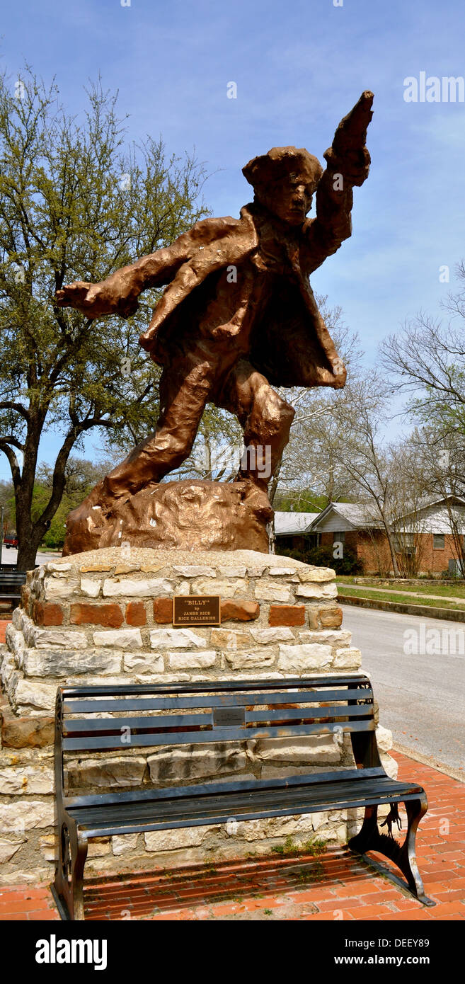 Billy the kid statue hi-res stock photography and images - Alamy