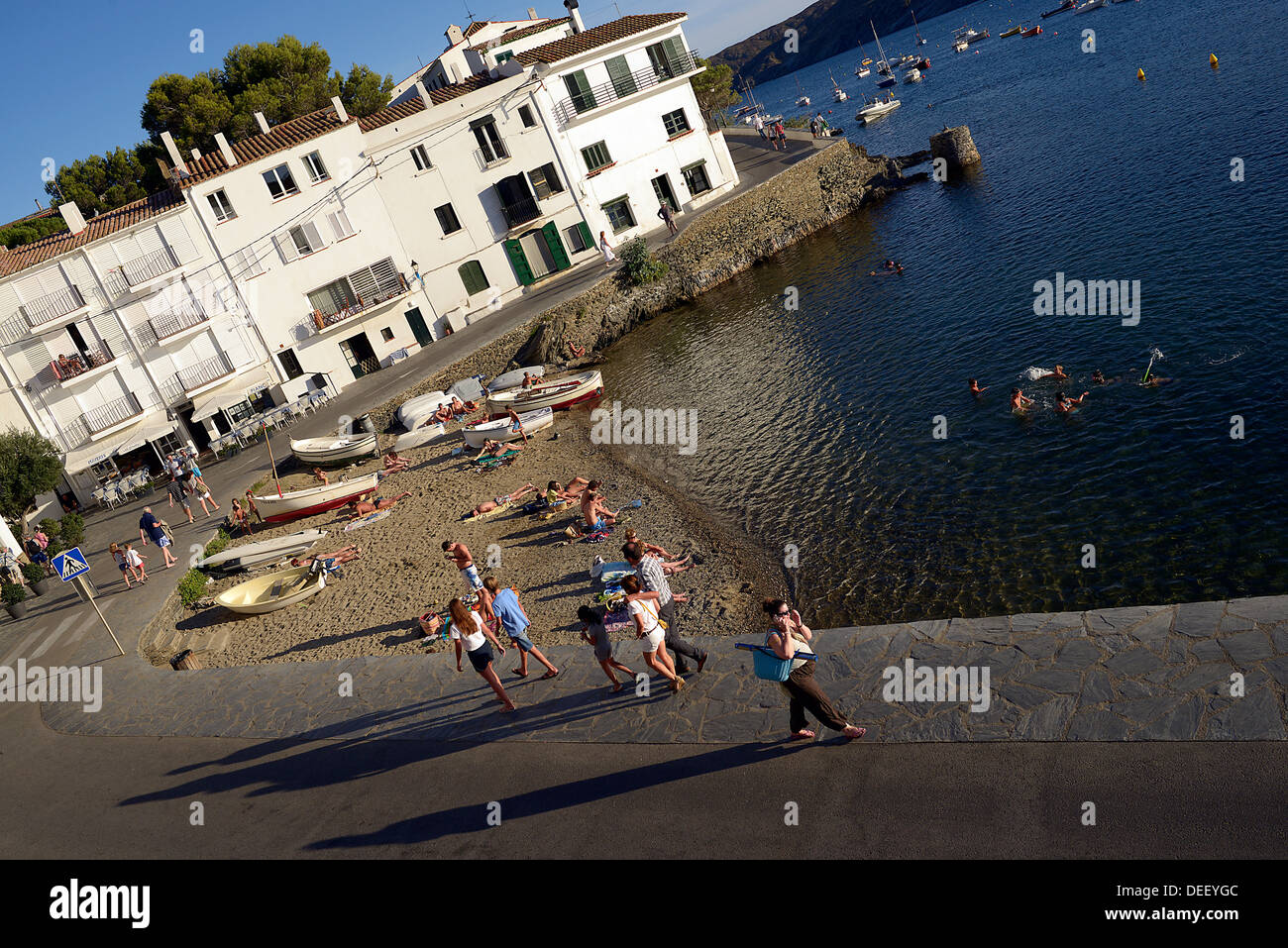 cadaques beach catalonia spain Stock Photo - Alamy