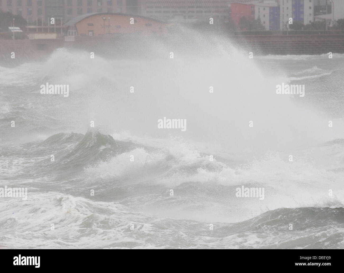 Jersey storm channel islands hi-res stock photography and images - Alamy