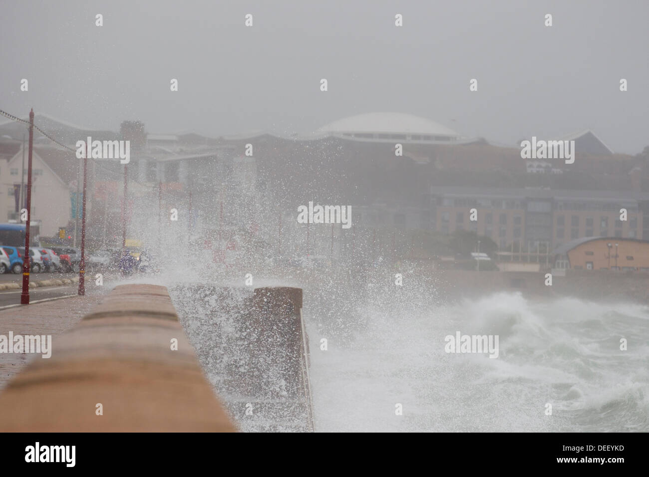 Jersey storm channel islands hi-res stock photography and images - Alamy