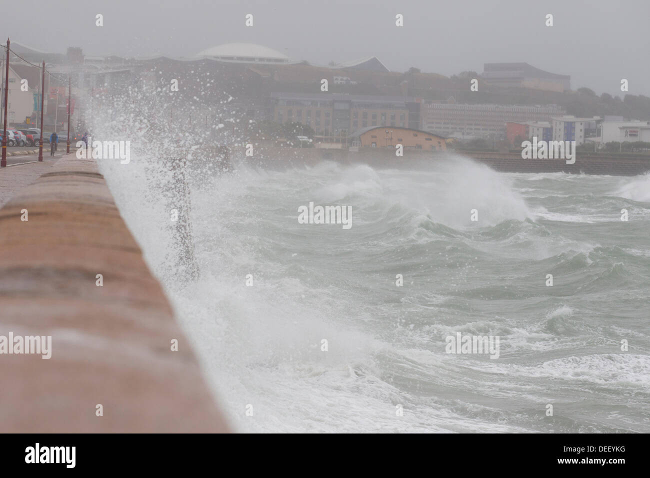 Jersey storm channel islands hi-res stock photography and images - Alamy