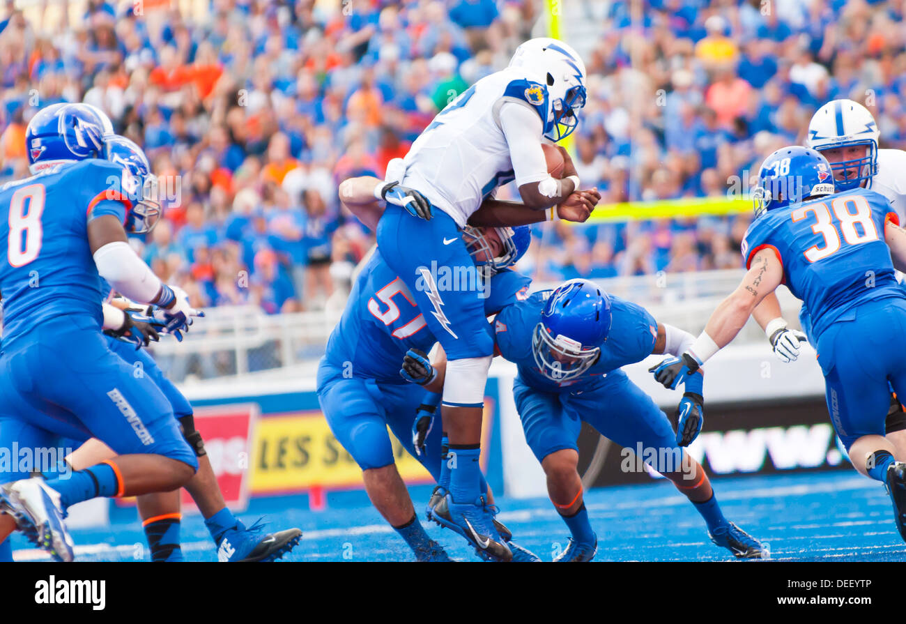 Boise idaho boise state university football hi-res stock photography ...