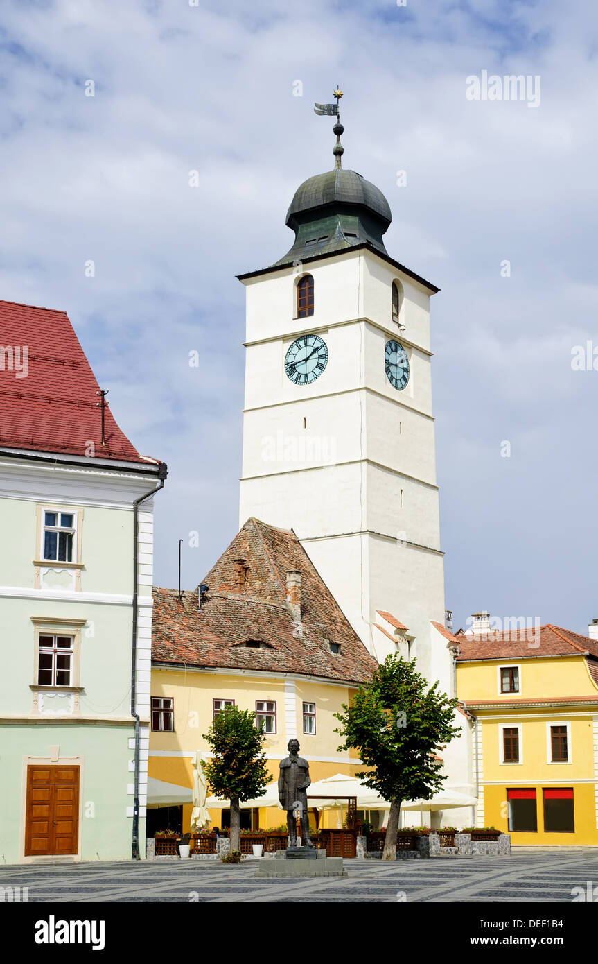 Council tower in sibiu hi-res stock photography and images - Alamy