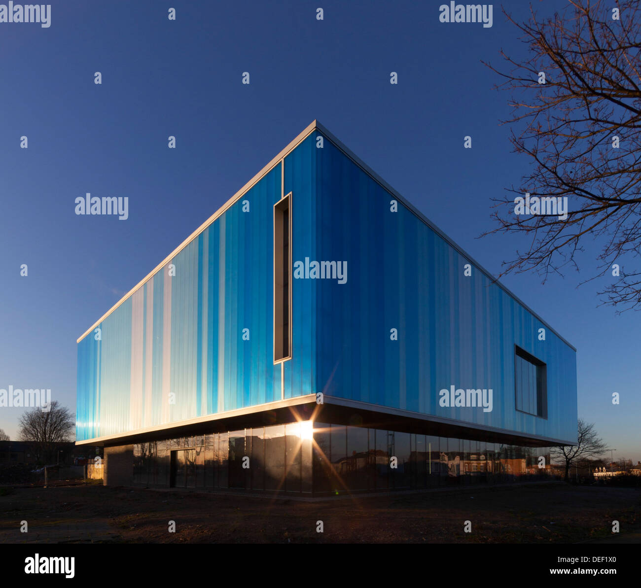 The Lighthouse Young Peoples Centre, Newtown, Birmingham, England Stock ...