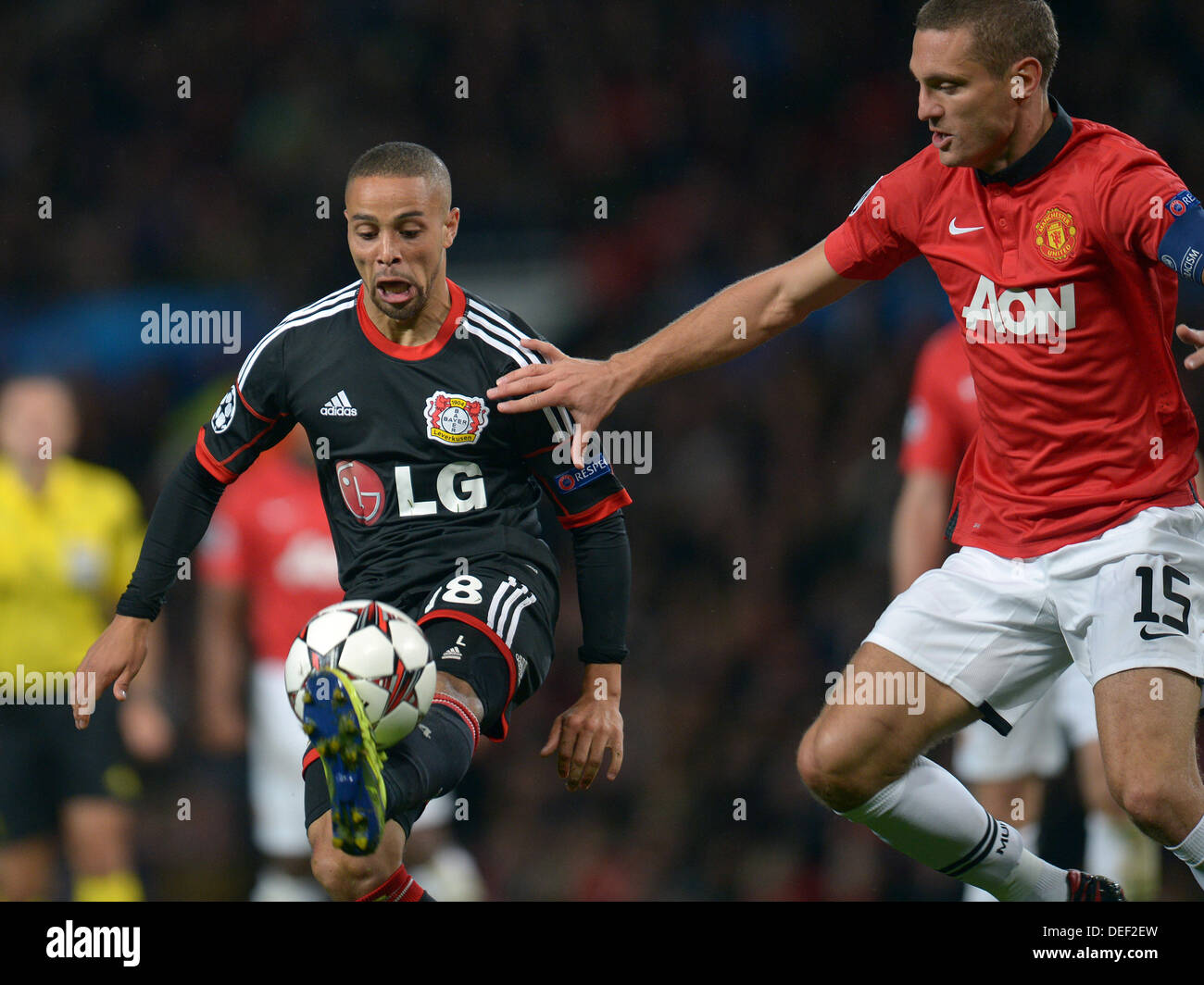 Nemanja vidic champions league hi-res stock photography and images - Alamy