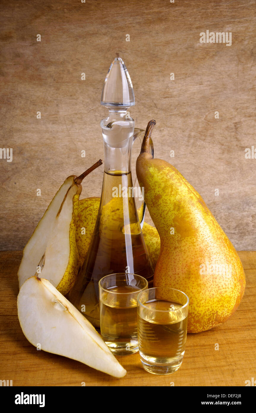 Pear brandy hi-res stock photography and images - Alamy