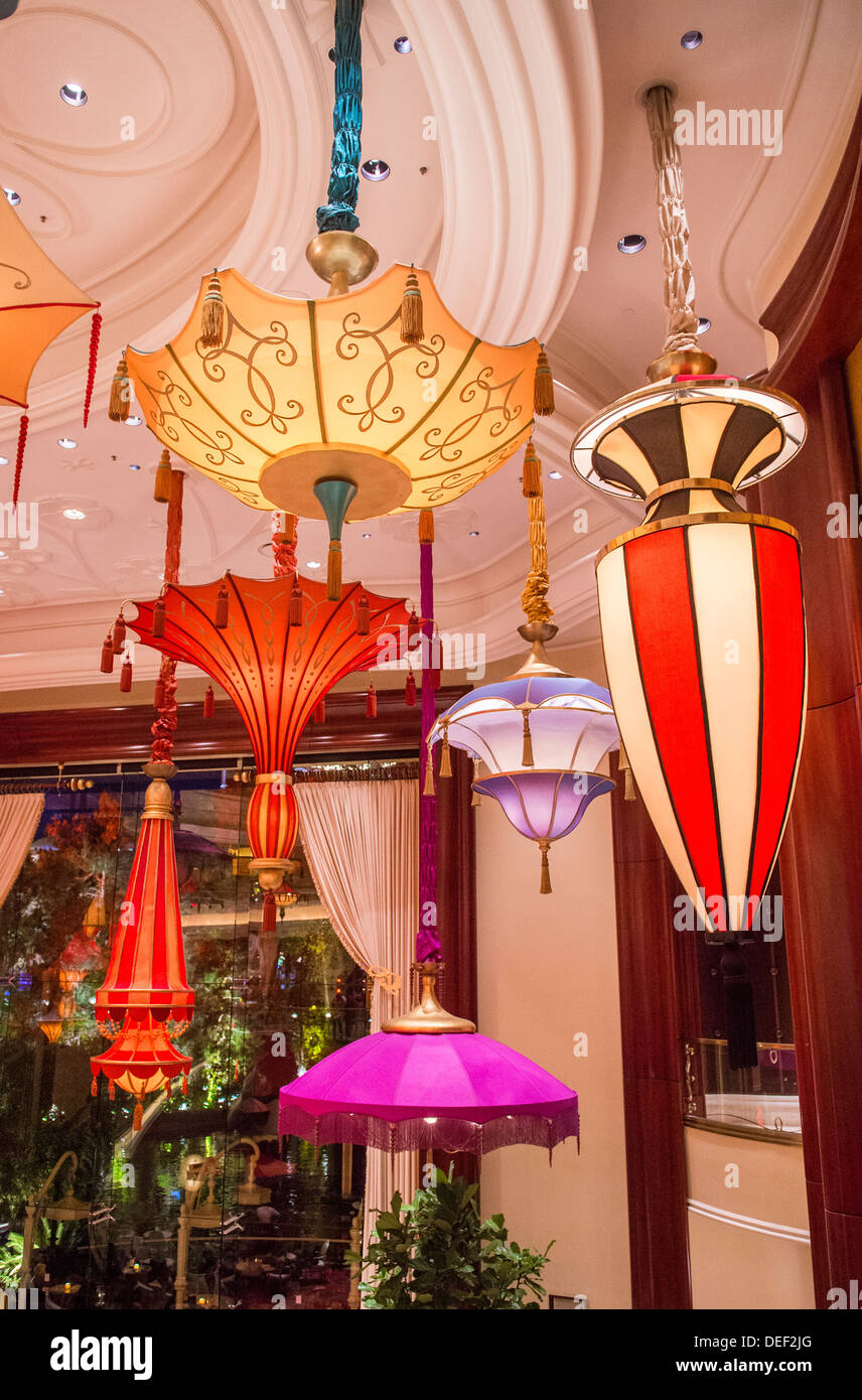 The the interior of Wynn Hotel and in Las Vegas Stock Photo - Alamy