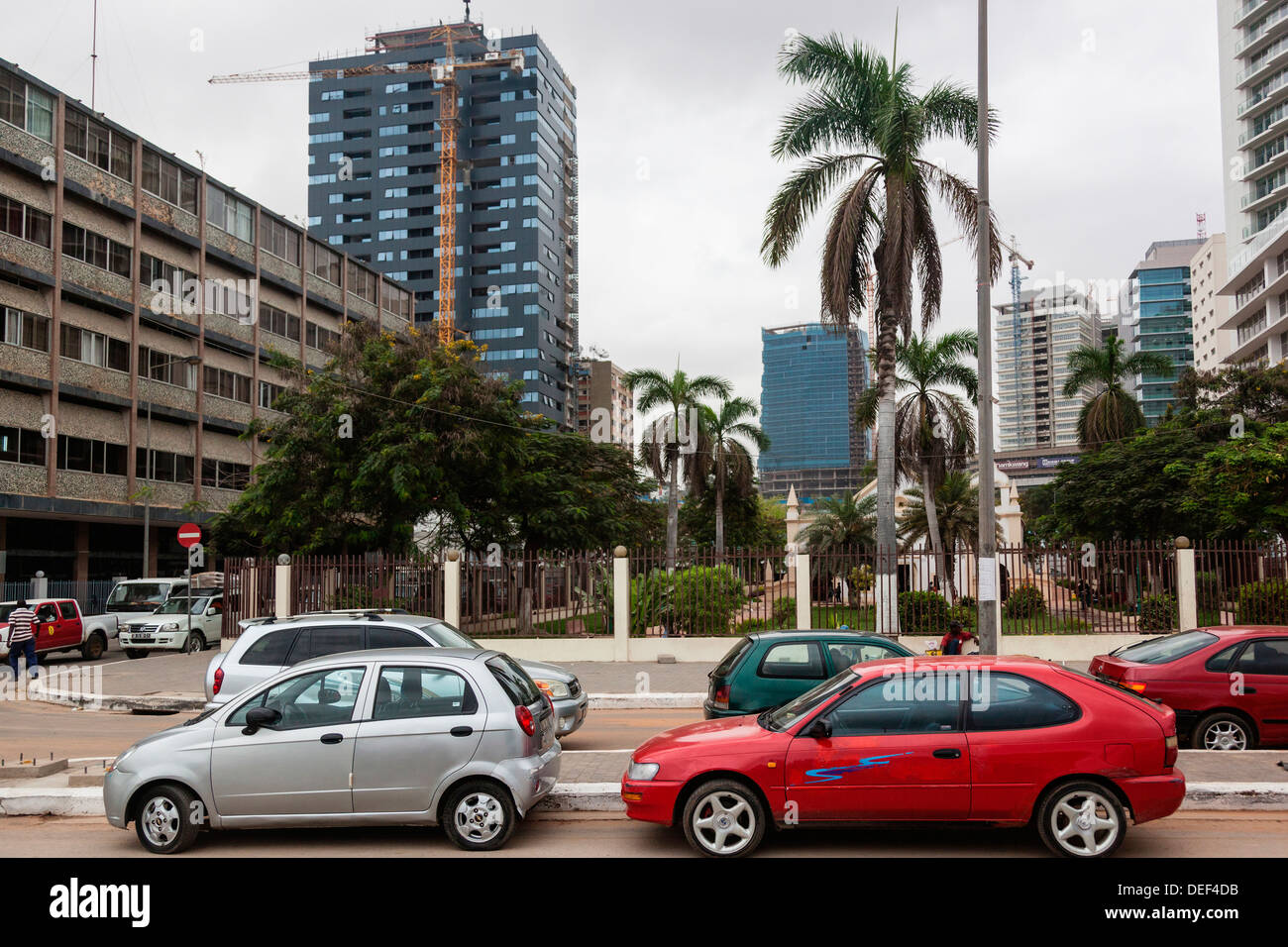 Africa, Angola, Luanda. Traffic in city center Stock Photo - Alamy