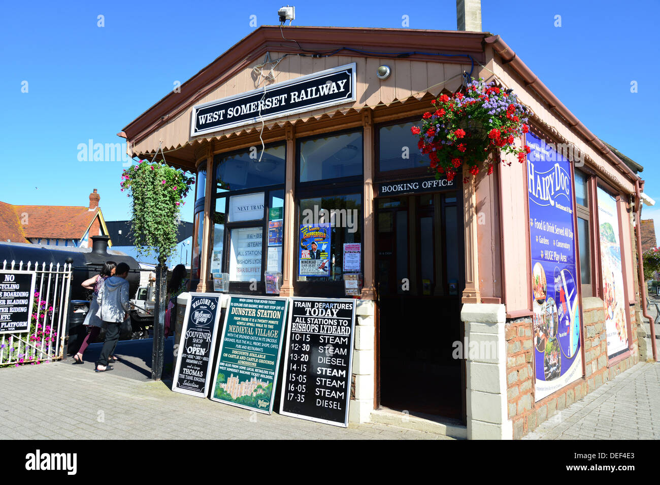 West Somerset Railway, Minehead Station, Minehead, Somerset, England ...