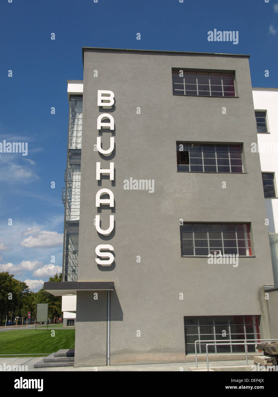 The Bauhaus building in Dessau Germany Stock Photo - Alamy